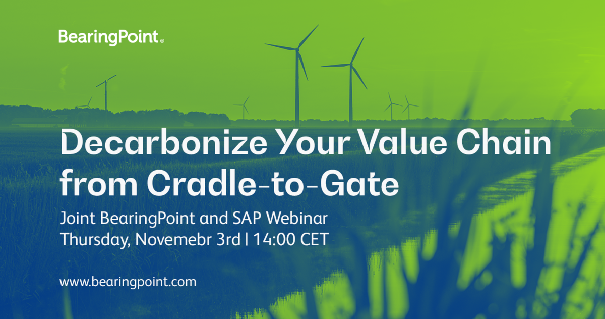 Webinar: Decarbonize Your Value Chain from Cradle-to-Gate | Carbon ...