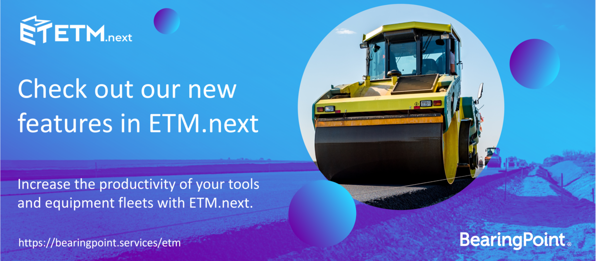 ETM.next introduces new features | ETM.next