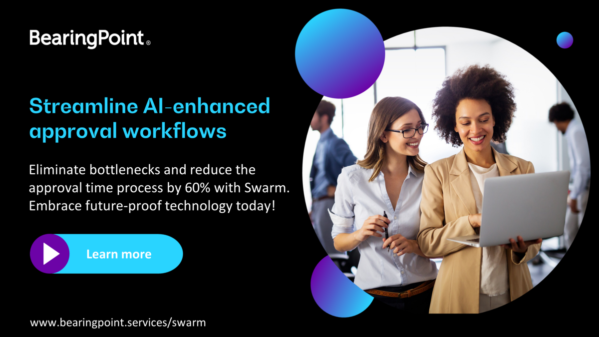 AI-enhanced approval workflows with BearingPoint Swarm | Swarm